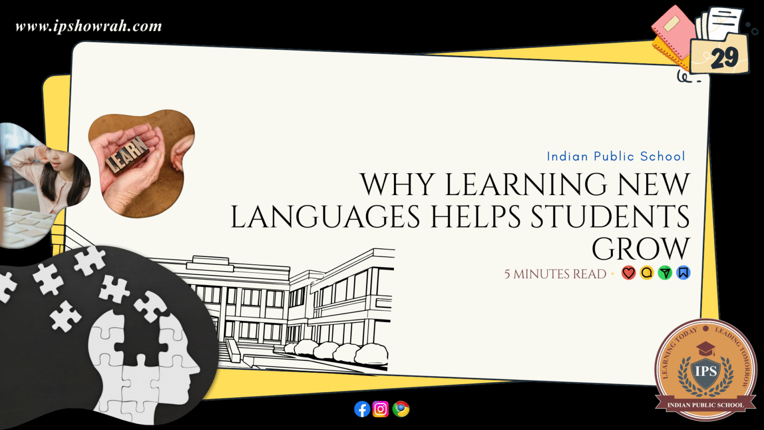 Why Learning New Languages Helps Students Grow - Indian Public School